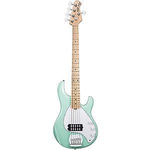 Sterling By MusicMan Sterling by Music Man StingRay Classic Ray25CA Bass Guitar in Butterscotch, 5-String, Right, (RAY25CA-BSC-M1)