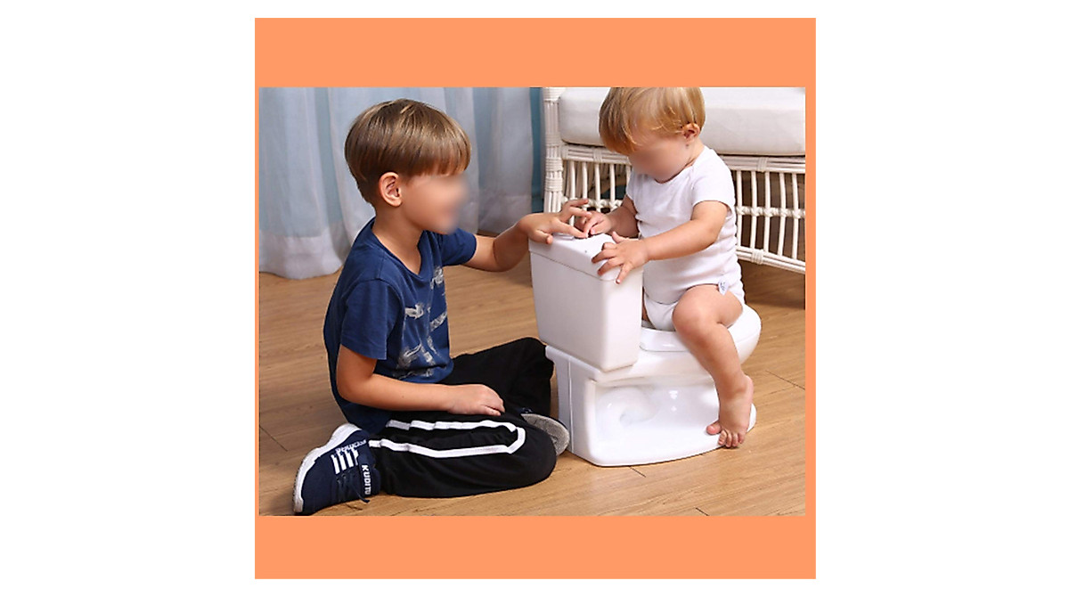HTTMT Classic Toddler Potty with Flushing Sound