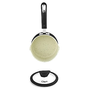 The All-In-One Stone Saucepan and Cooking Pot by Ozeri - 100% APEO, GenX, PFBS, PFOS, PFOA, NMP and NEP-Free German-Made Coating