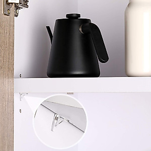 125 Pieces 5 mm Clear Plastic Shelf Support Pegs Holder for Cabinet Furniture Shelf Pin Bookshelf Bracket Easy to Install Nail