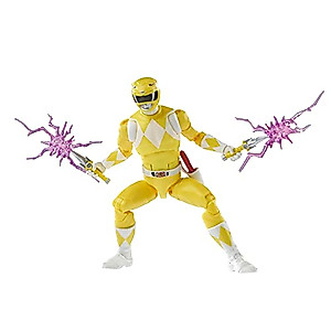 Hasbro Power Rangers Lightning Collection Mighty Morphin Yellow Ranger & Red Ranger ''Swap'' Jason & Trini Boom Comics 2-Pack 6-Inch Action Figures, (F6887)