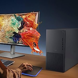 Dell XPS 8960 Desktop Computer Tower 2023 | 13th Gen Intel Core i9-13900 24-Core CPU, 32GB DDR5 RAM, 4TB NVMe M.2 PCIe SSD, Intel UHD Graphics 770, Windows 11 Home