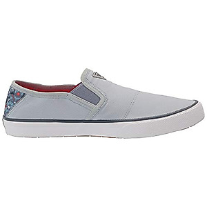 Columbia Womens Slack Water PFG Slip Boat Shoe, Mirage/Bright Poppy, 9 US