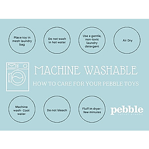 Pebble Fair Trade Handmade Crochet Cotton Sheep Dog