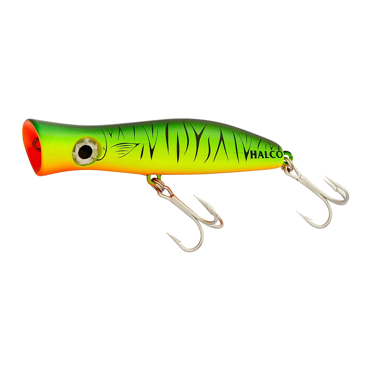 Halco RP105#H52 Roosta Popper, Fluorescent Green