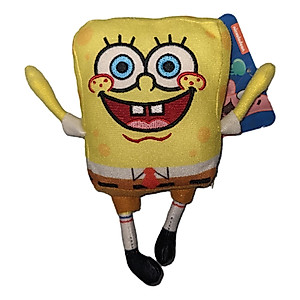 TBS Spongebob and Patrick Stuffed Figure Plush Doll Toy Set Gift Kids Boys Girls, 6.5 inches