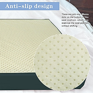 Qaworci Outdoor Cushion Slipcovers, Waterproof Patio Cushion Covers Replacement, Washable Patio Cushion Covers, Cushion Covers for Patio Furniture with Zipper (Gray, 23.6 * 23.6 * 3.5 inches-14)