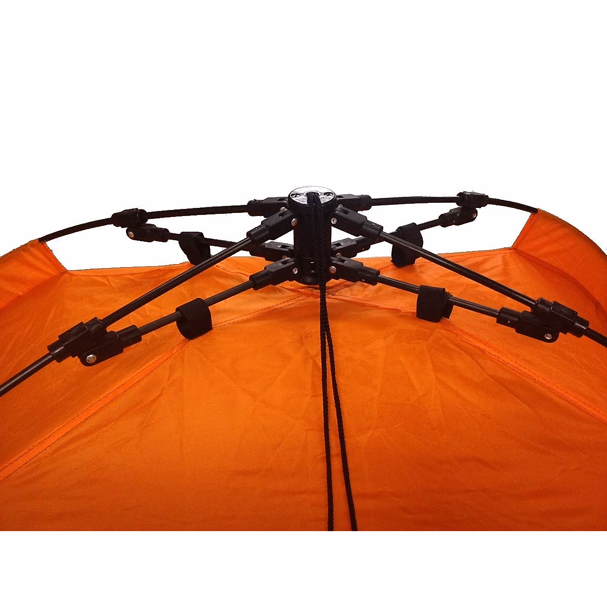 Instant Automatic Pop Up Backpacking Camping Hiking 2 Man Tent Orange Sealed