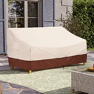 COSFLY Outdoor Furniture Covers Waterproof for Sofa, Patio Bench Covers for Outside Heavy Duty Fits up to 79W x 38D x 29H inches