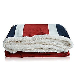 Brandream Super Soft Fleece Blanket British Flag Throw Blankets Teens Boys Adults Cuddling Blankets 51 X63