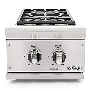 DCS Built-In Double Side Burners (71136) (BGC132-BI-N), Natural Gas