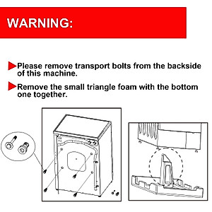All in One Washer and Dryer Combo 24 inch, 2.7 cu.ft Front Load Washer Dryer in One 26 lbs, 1400 RPM,16 Cycles, for Laundry,Apartment,Dorm, White