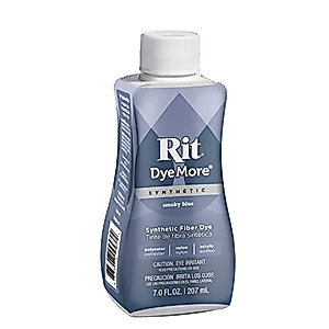 Rit Dye Liquid More Synthetic 7oz- Smoky Blue