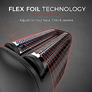 Remington PF7200 F2 Comfort Series Foil Shaver, Men's Electric Razor, Electric Shaver, Black