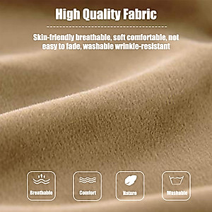 BAGASI Sofa Arm Rest Covers Set of 2 Stretch Armrest Chair Covers Waterproof Armchair Couch Anti-Slip Furniture Protector Slipcovers for Armchairs Sofa Couches Recliner,White