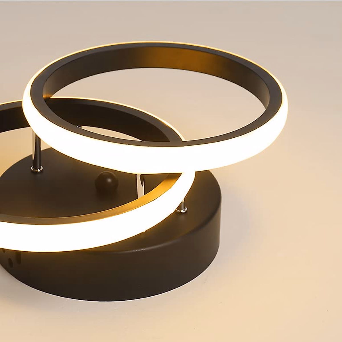 ONXE LED Ceiling Lights,11 Inch Flush Mount Light with 2400lm,Dimmable Light Fixtures with Adjustable Color Temperature,Lamparas De Techo modernas for Bedroom,Kitchen,Living Room,Hallway Lighting