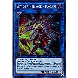 Yu-Gi-Oh! - Sky Striker Ace - Kagari - DASA-EN027 - Super Rare - Unlimited - Dark Saviors