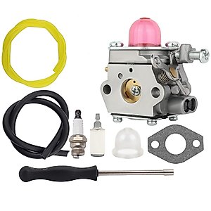 ATVATP 753-06190 BL110 WT-973 Carburetor for Troy Bilt TB22 TB22EC TB32EC Carburetor TB80EC YM21CS TB21EC TB2040XP String Trimmer Bolens BL160 BC210 BC280 CC212 Tiller Murray M2500