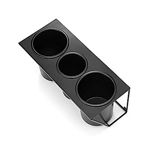 J JACKCUBE DESIGN JackCubeDesign Hair Dryer Holder Hair Styling Product Care Tool Organizer Bath Supplies Accessories Tray Stand Storage Bathroom Steel Hair Dryer Holder(Black) MK470B