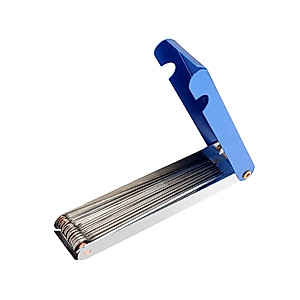 Holmer Guitar Nut Slotting File Saw Rods Slot Filing Set Needle File Set Luthier Replacement Tools Tip Cleaner Files.