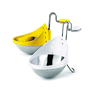 Cuisipro Stainless Steel Egg Poacher, Set of 2