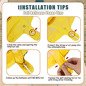 kreat4joy Last Trail Before the Veil Bachelorette Decorations, Mountain Hiking Bachelorette Party Decorations Foil Balloons for Women Wedding Bridal Shower Engagement Party