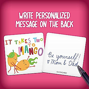 70 Motivational Cards for Kids - Lunchbox Notes - Inspirational and Encouraging Cards for Children - Funny Puns for Boys and Girls - Great for Parties, Schools, Bake Sales, Picnics