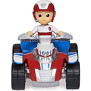 Paw Patrol, Ryder’s Rescue ATV Vehicle with Collectible Figure, for Kids Aged 3 and up