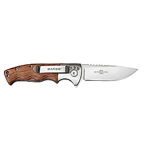 Sarge Knives SK-65 Flash Wooden Swift Assist Folder