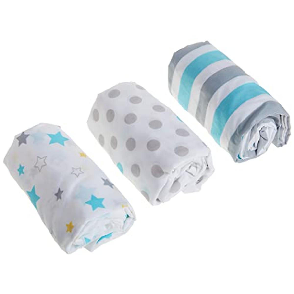 Little Bedding by NoJo Twinkle Twinkle 3 Piece Crib Sheets