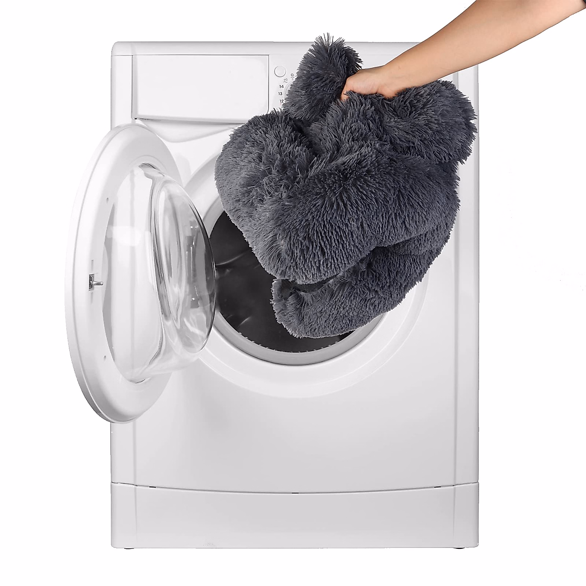 Hoyooyoo Plush Pet Sofa Bed Dog Mat Sofa Warm Pet Kennel,Couch Cover for Dogs,Washable Dog Bed Thick Blanket Cushion with Removable Cover and Non Skid Bottom (Small)