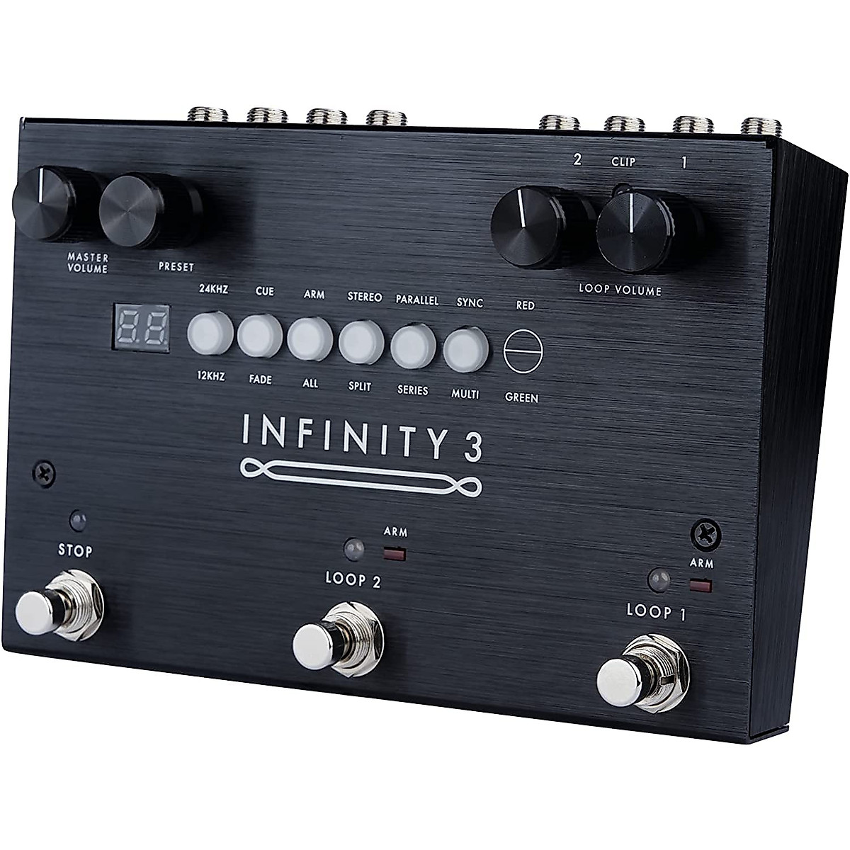 Pigtronix Infinity 3 Hi-Fi Stereo Double Looper Pedal