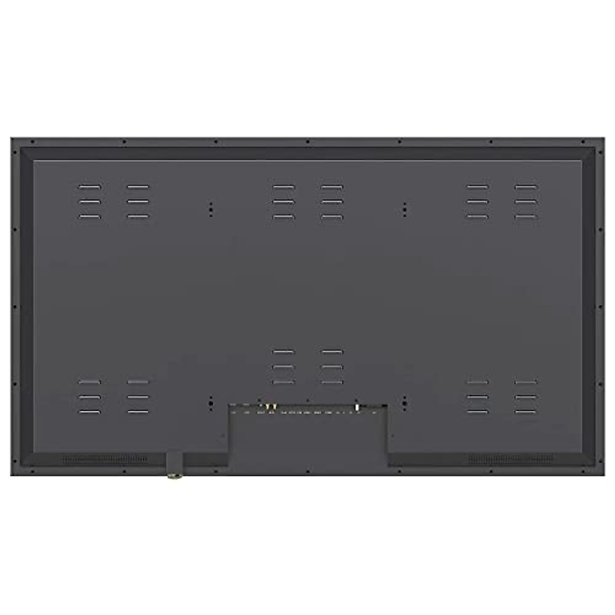 KUVAVISION True 1500 Nits 49 Inch 4K UHD HDR Full Shade Sun Readable Smart Outdoor TV with HDMI, USB, WiFi, 40W Sound Bar and Wall Mount, Black