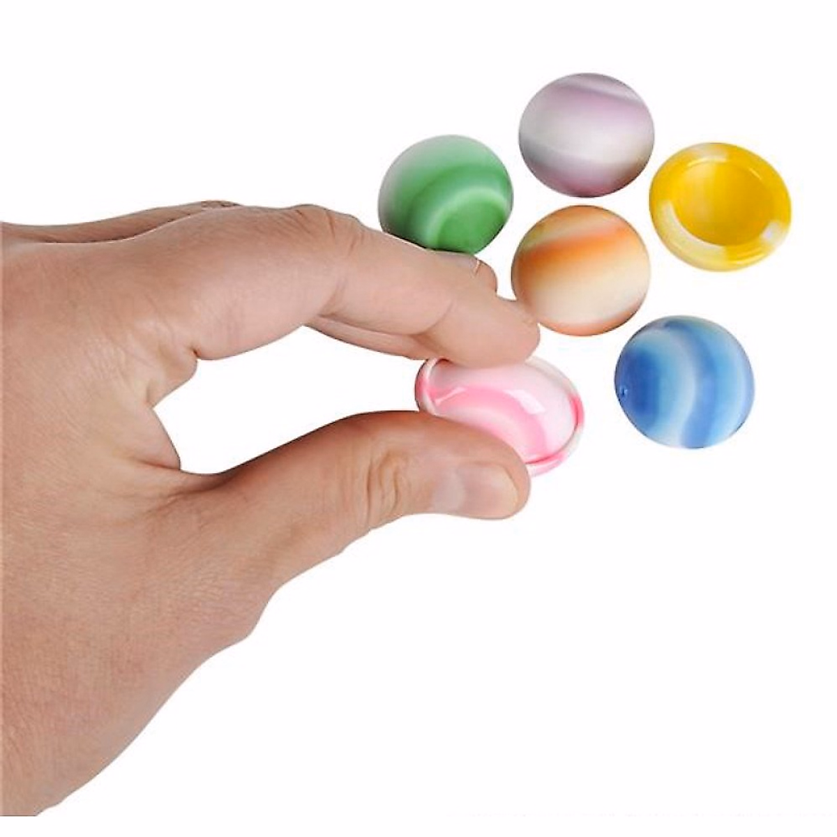 Rhode Island Novelty 1 Inch Marble Poppers Pack of 144