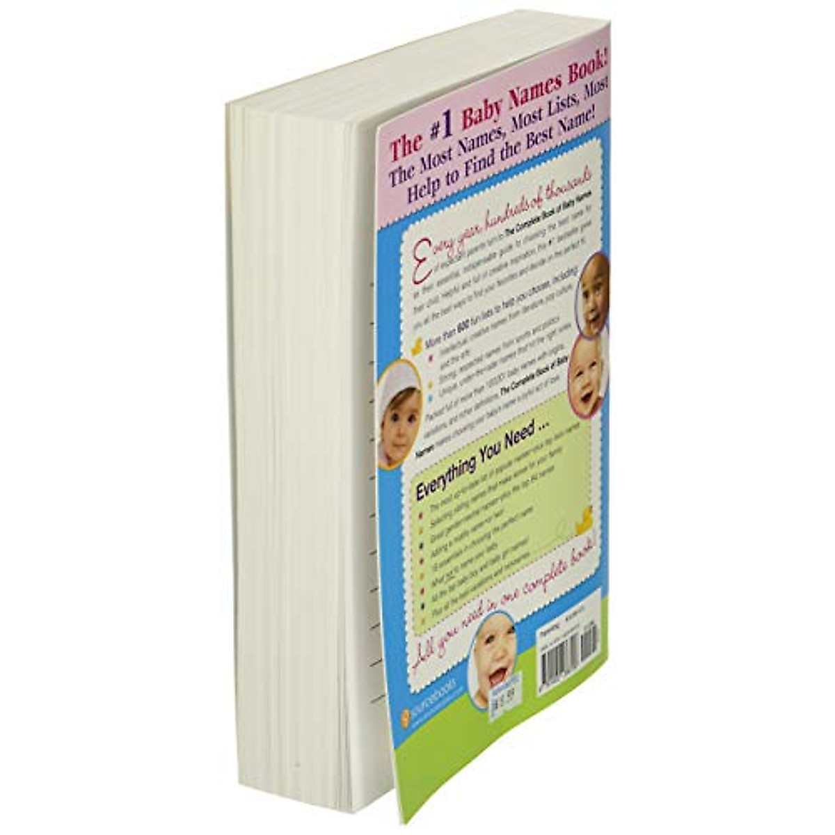 The Complete Book of Baby Names: The #1 Baby Names Book with the Most Unique Baby Girl and Boy Names (Gifts for Expecting Mothers, Fathers, Parents)