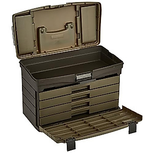 Plano Four Drawer Tackle System,Premium tackle storage and tool organization, Premium Tackle Storage