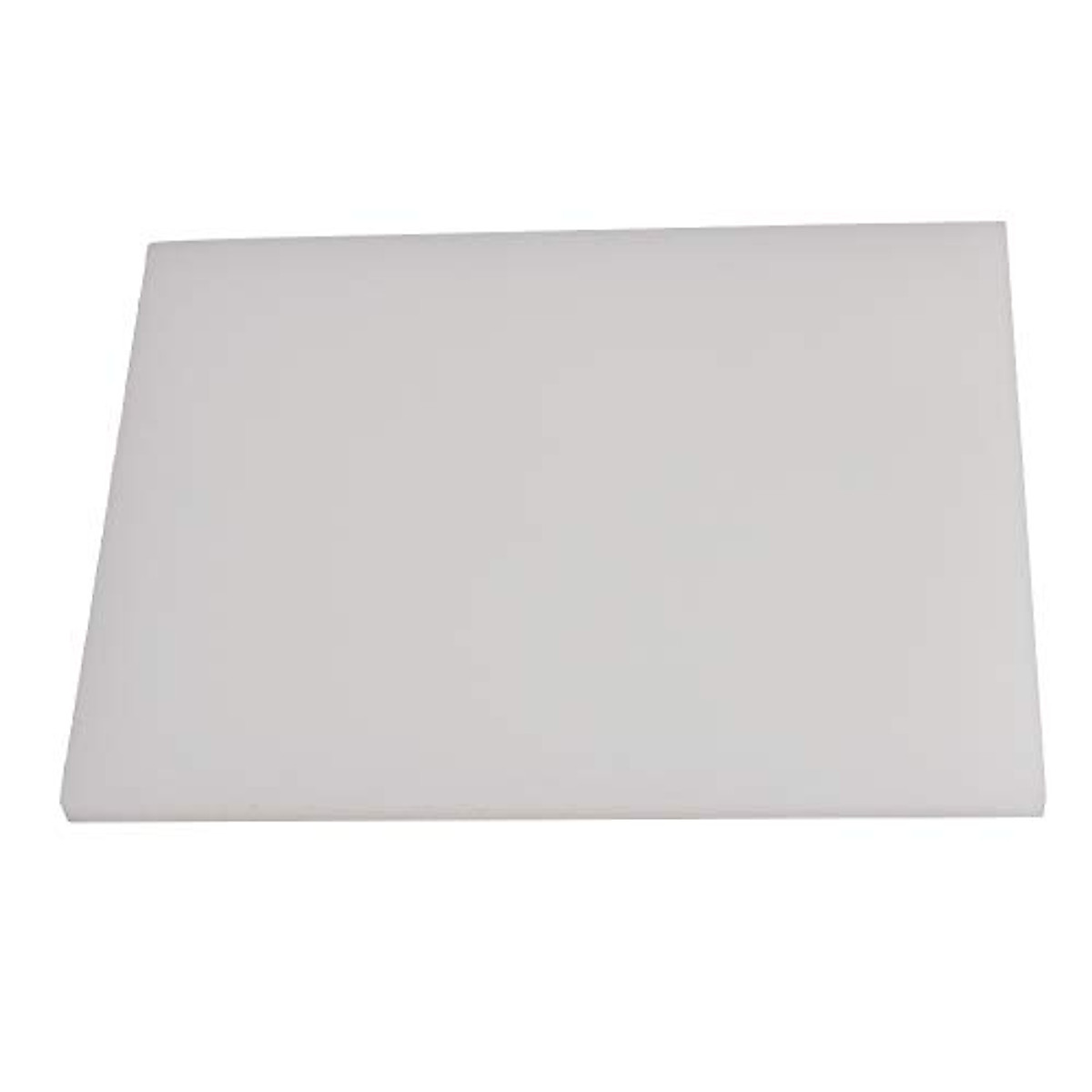 BQLZR 19x14.2x0.9cm White Poly Leather Board Leather Punch Stamping Tool Craft DIY