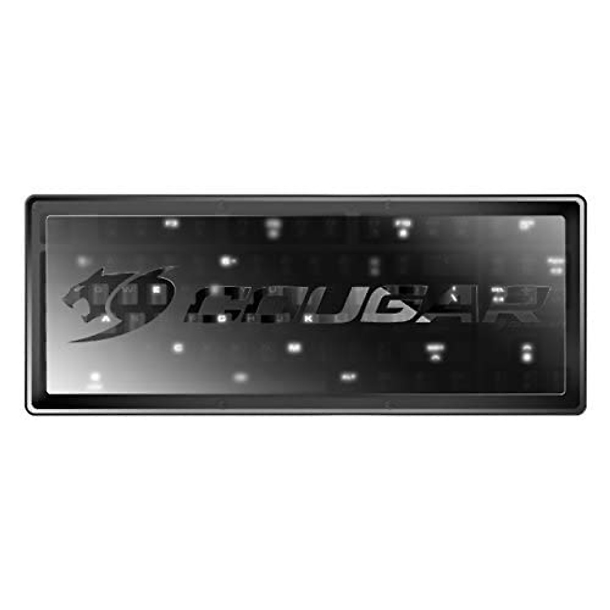 Cougar Puri TKL1 Mechanical Gaming Keyboard with Magnetic Protective Cover and Extra Set of Metallic Keycaps, Cherry MX Red