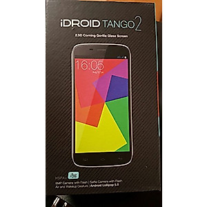 iDroid Tango 2 Black No Contract Phone - Retail Packaging (GSM Service)