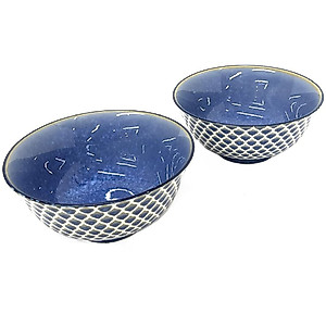 Set of 6 Porcelain Bowls