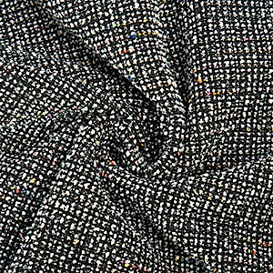 Women's Plaid Pencil Work Dress Cap Sleeve Elegant Tweed Wiggle Dress for Office Medium