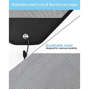 Aucanla Air Conditioner Cover for Outside Units,32" x 32" Central AC Covers , Top Universal Mesh Cover Defender for All Seasons