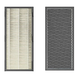 Cuisinart CAP-1000 Purxium Large Room/Freestanding Air Purifier with HEPA/Carbon Combine Filter Pack Bundle (2 Items)