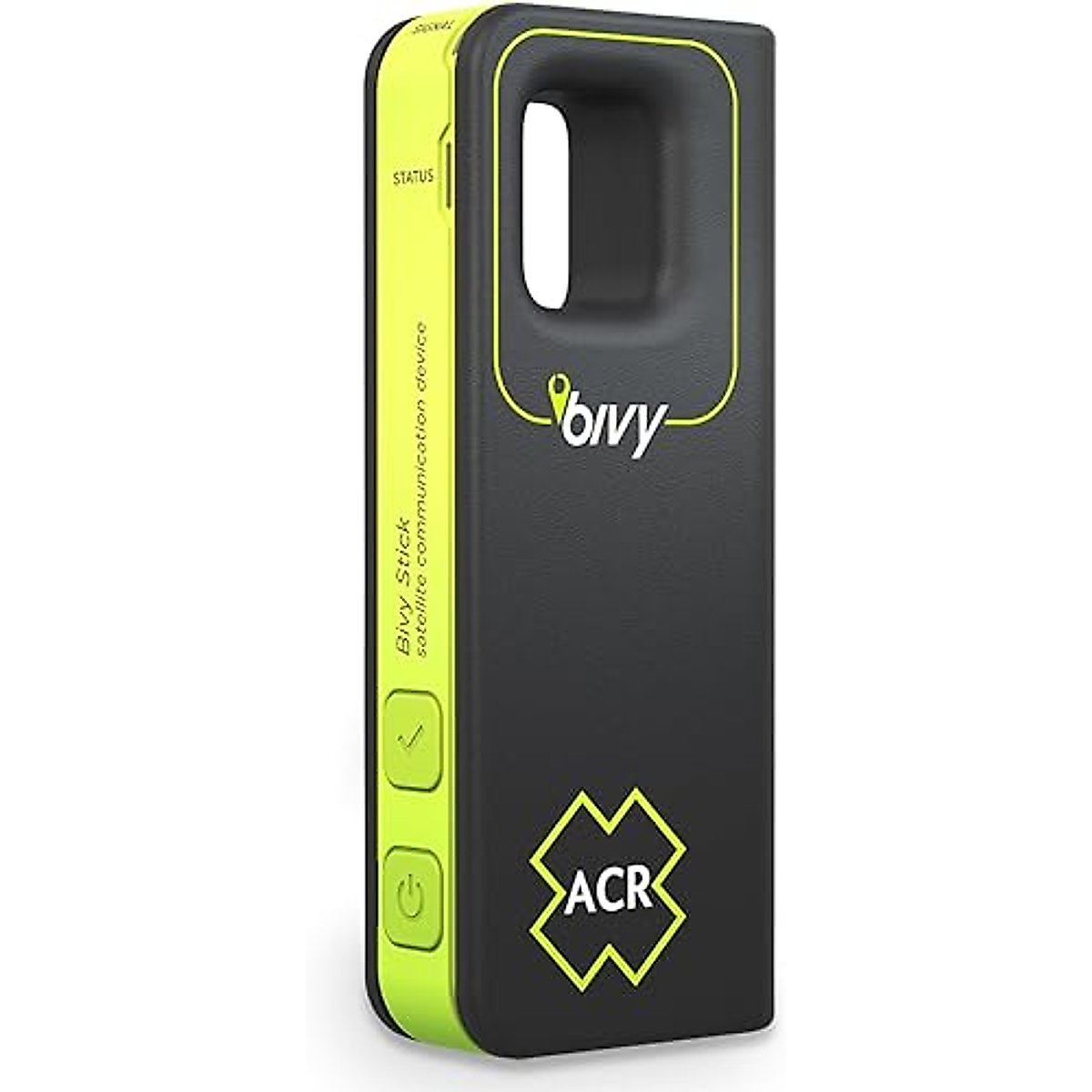 ACR Bivy Stick Satellite Communicator - Two-Way Global SMS, GPS Tracker for Hiking Safety, Off-Grid Communication, SOS Emergency Beacon, Satellite Messenger & Location Sharing - iOS/Android App