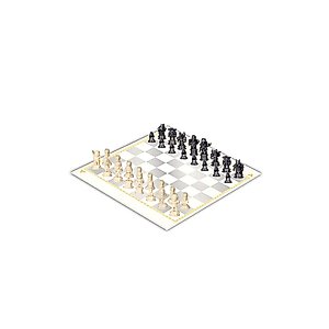 USAOPOLY Destiny Chess Set | Destiny 2 Video Game Chess Game | 32 Custom Sculpt Collectable Figure Chess Pieces and Custom Chess Board