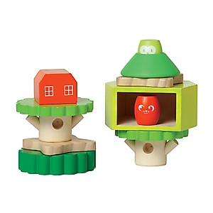 Manhattan Toy Treehouse Wooden Stacker & Block Set