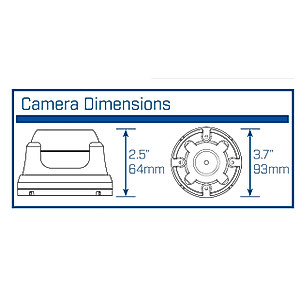 Flir Digimerge C233ED Outdoor 4-in-1 Security Dome Camera, 2.1 MP HD Fixed WDR MPX, 3.6mm, 70ft Night Vision, Works with AHD/CVI/TVI/CVBS/Lorex, Flir MPX DVR, White (Camera Only)