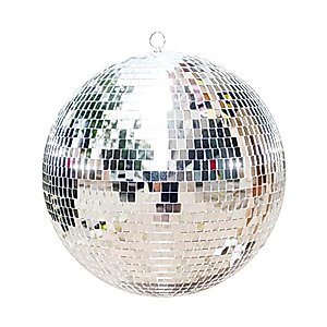Large Disco Ball,Disco Ball,16 inch Mirror Ball Hanging Disco Ball for DJ Club Stage Bar Party Wedding Holiday Decoration