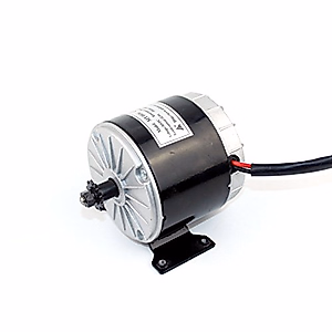 L-faster 24V36V 350W Motor Kit Electric Gokart Engine System with Gas Pedal Electric Child Bike Conversion Kit DIY Electric 4-Wheels Cart (24V350W Pedal kit)