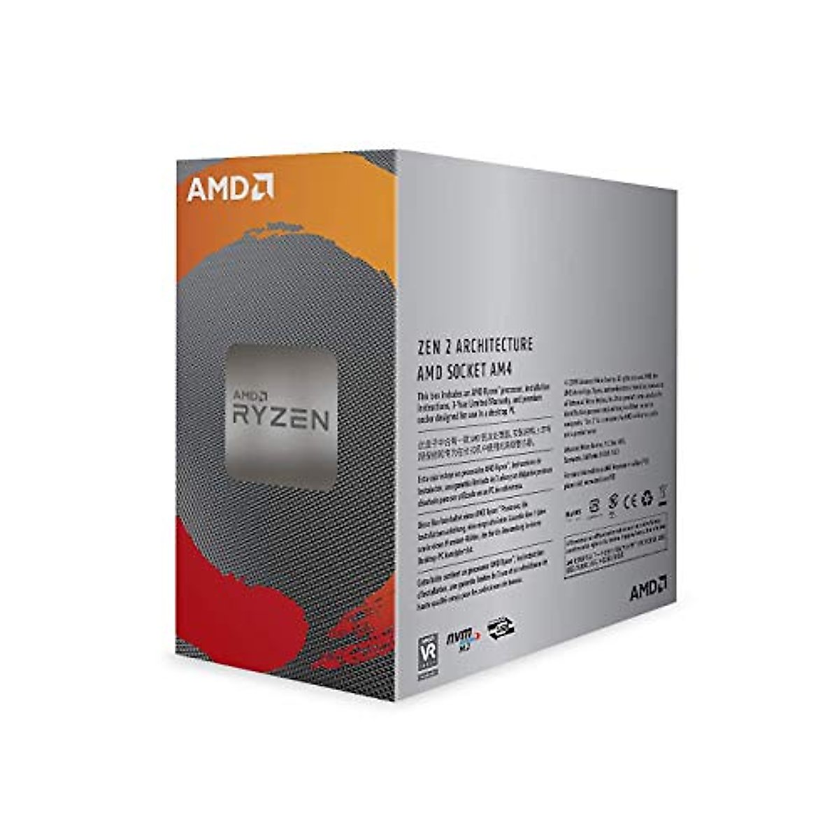 AMD Ryzen 5 3600 6-Core, 12-Thread Unlocked Desktop Processor with Wraith Stealth Cooler